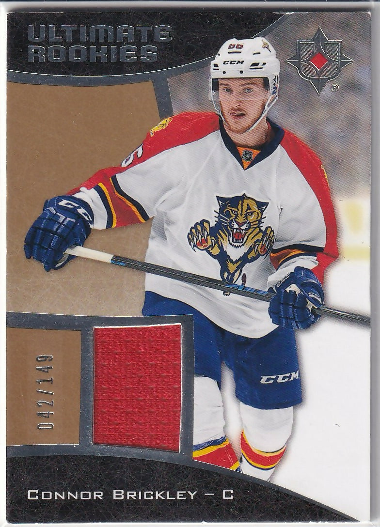 2015-16 Upper Deck Ultimate Collection #99 Connor Brickley Florida Pan ...