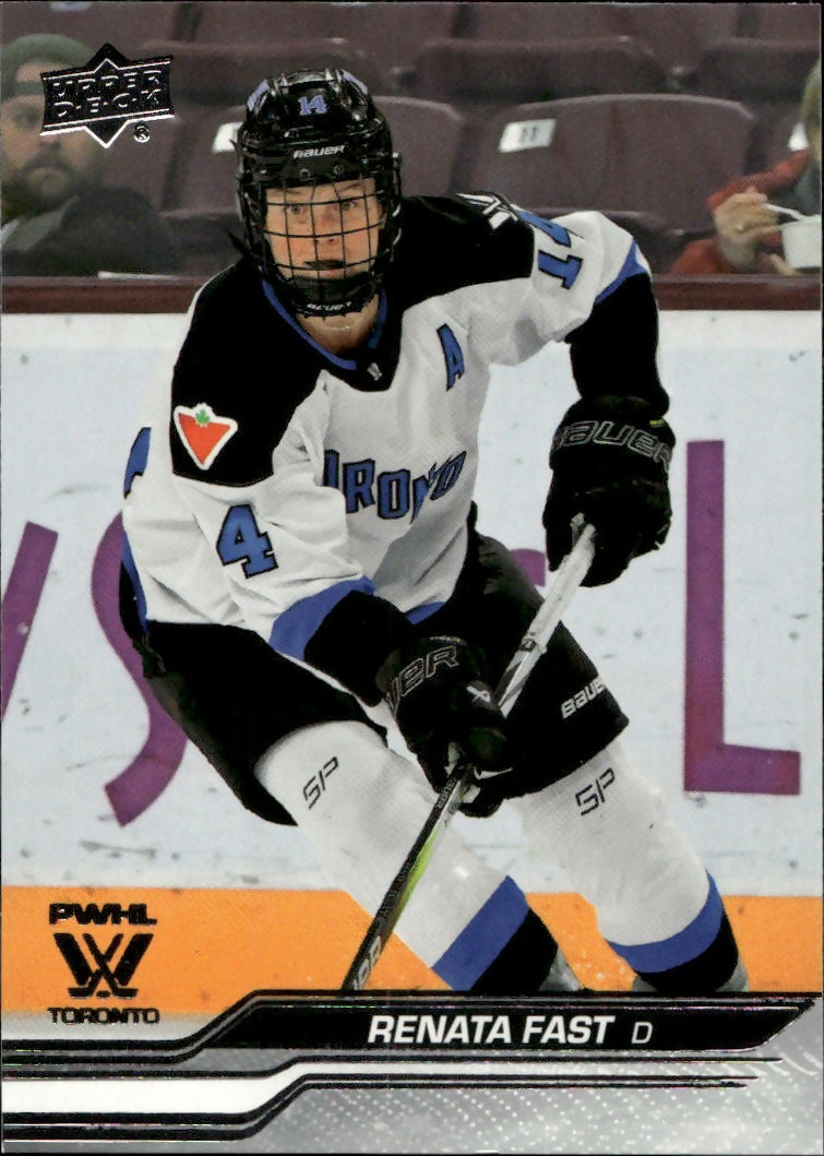 2024-25 Upper Deck PWHL Hockey - Base #33 Renata Fast - Toronto Sceptr ...