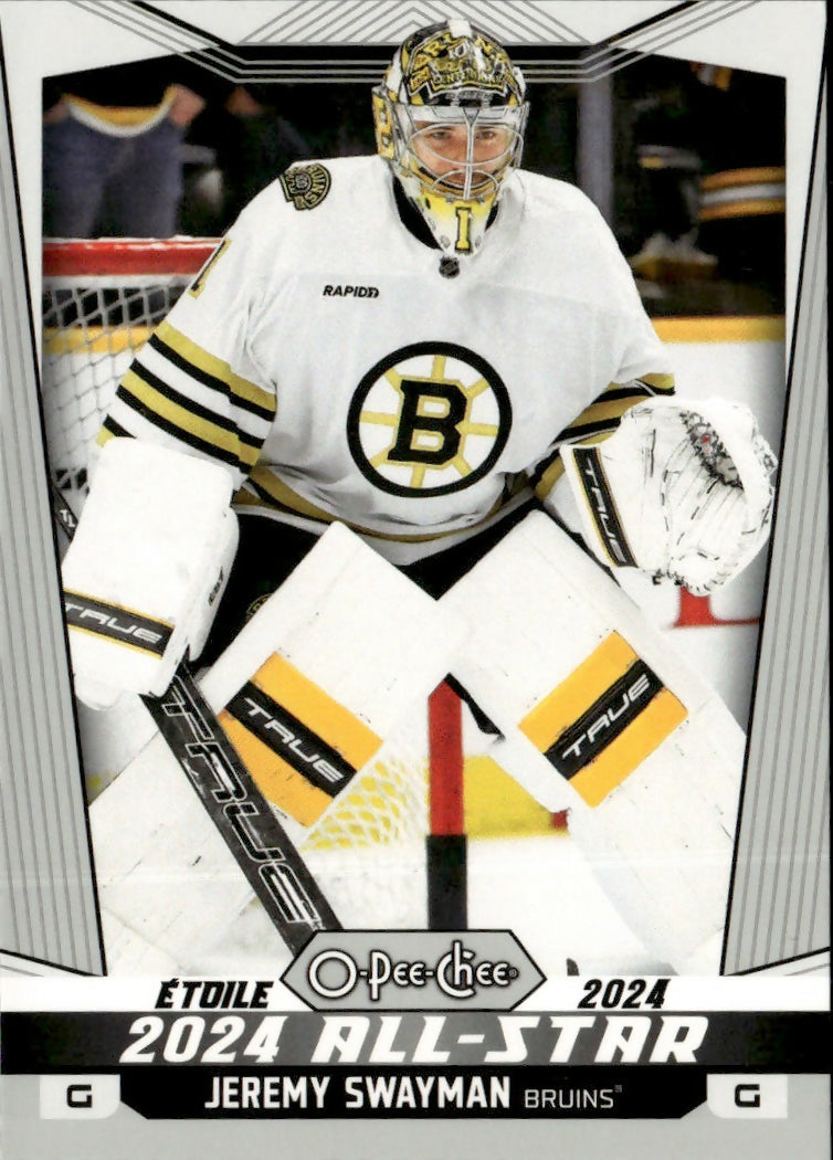 2024-25 Upper Deck O-Pee-Chee - Base - All Star #504 Jeremy Swayman ...